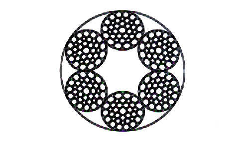 Drahtseil DIN 3060 6x19 FE